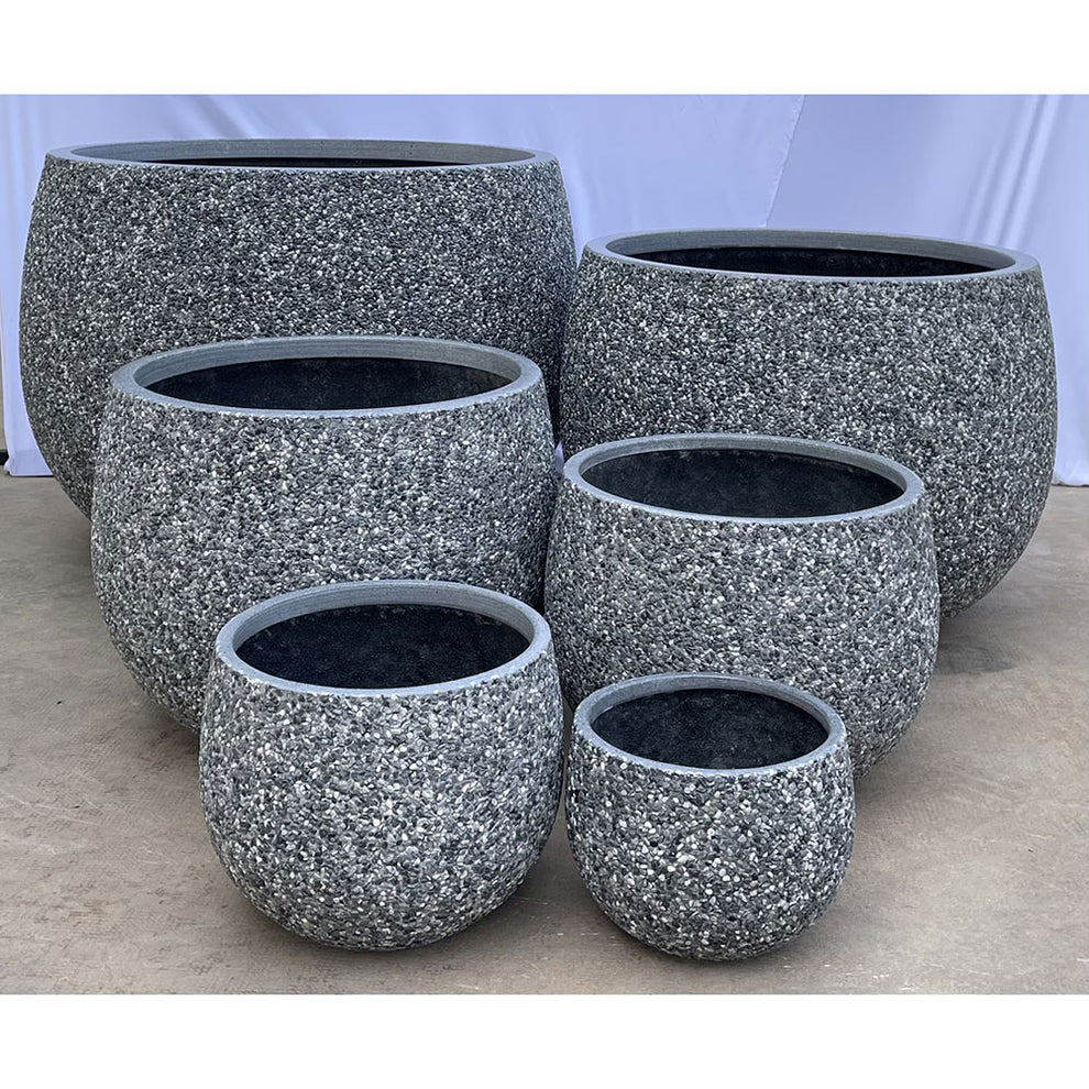 Modstone Mega Belly Pot - Dark Grey Pebble – Simons Seconds